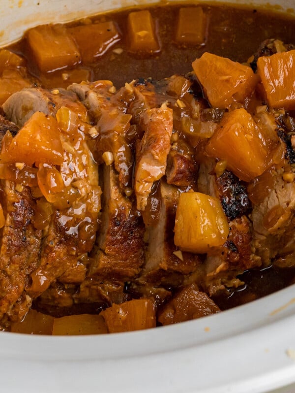 Crockpot Polynesian Pork - The Magical Slow Cooker