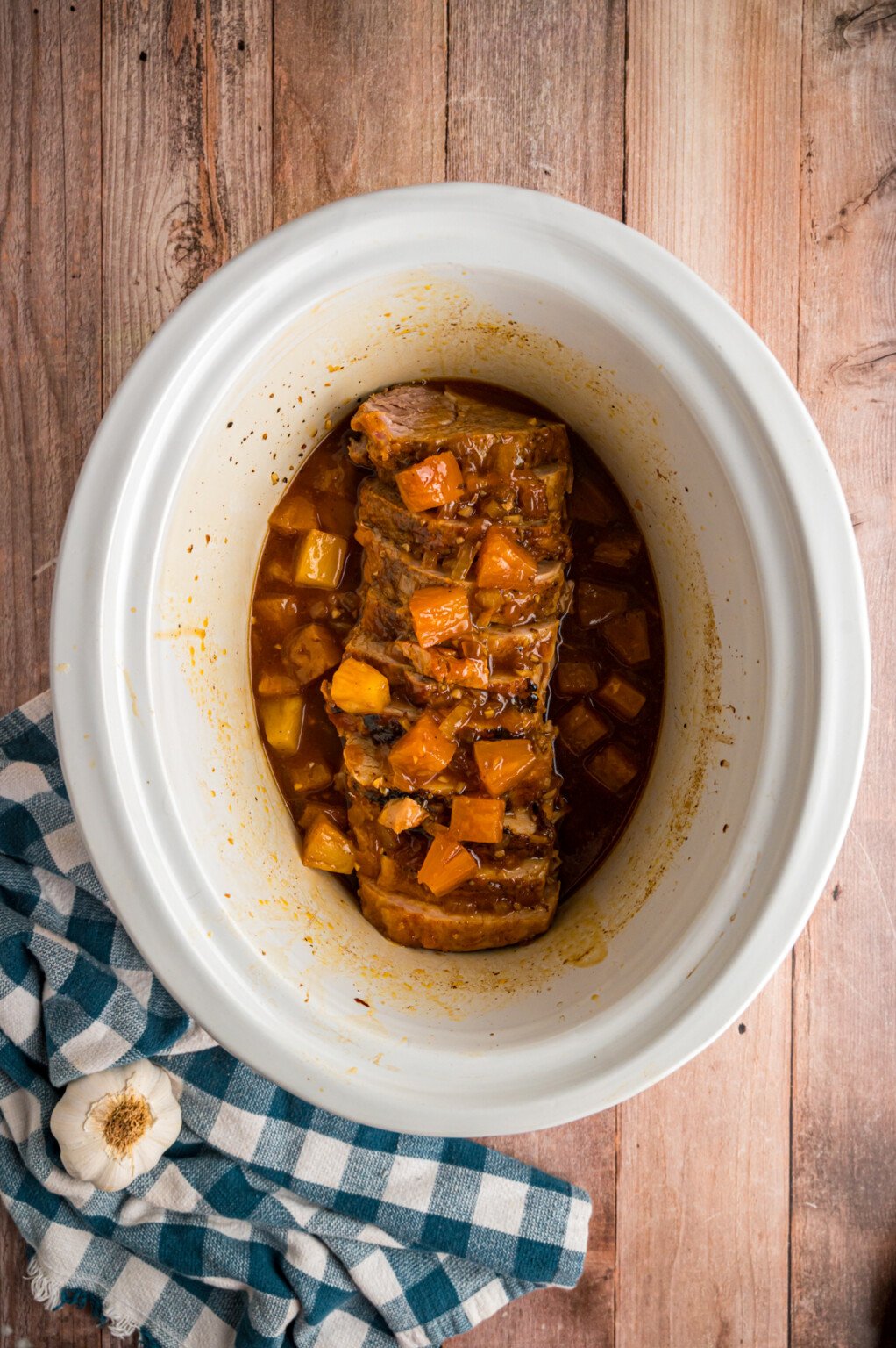 Crockpot Polynesian Pork - The Magical Slow Cooker