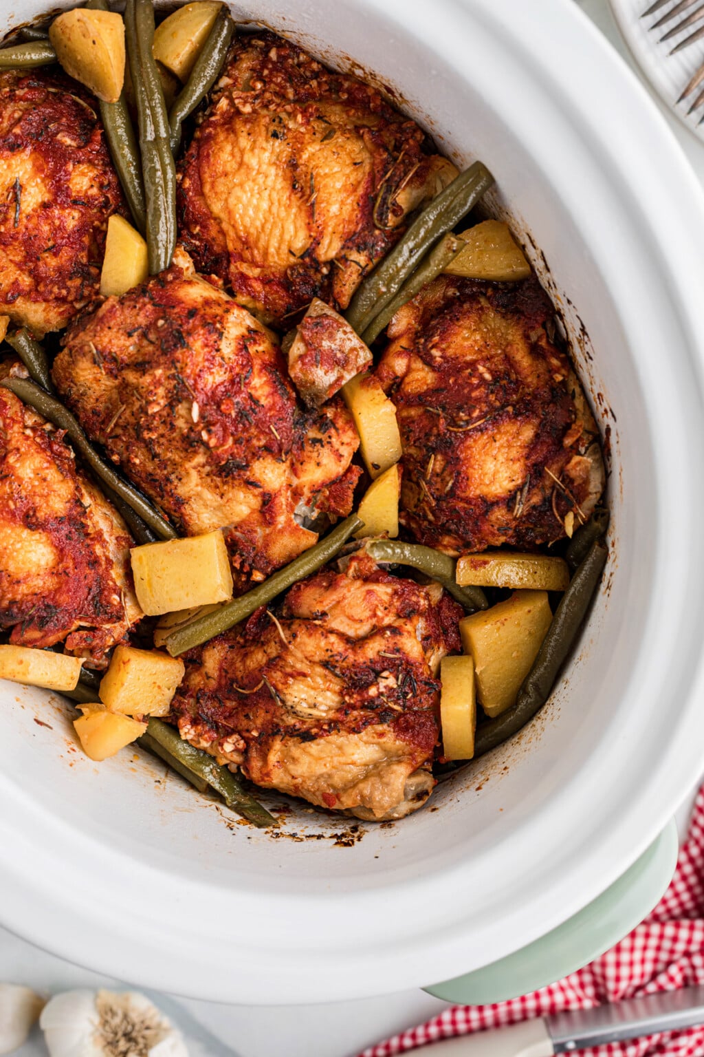 Complete Chicken Dinner in the Crockpot – Slow Cooker Recipes