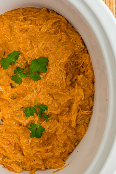 Creamy Salsa Chicken - The Magical Slow Cooker